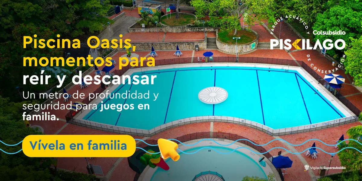 Piscina Oasis | Juegos y tranquilidad para toda la familia